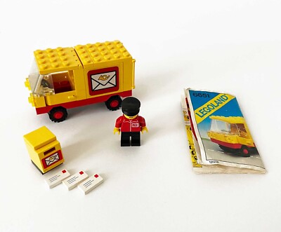 Classic Vintage Lego 6651 Postal Van | eBay