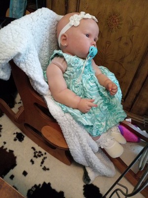 Laura Lee Eagles Reborn charlette 12mos. | eBay