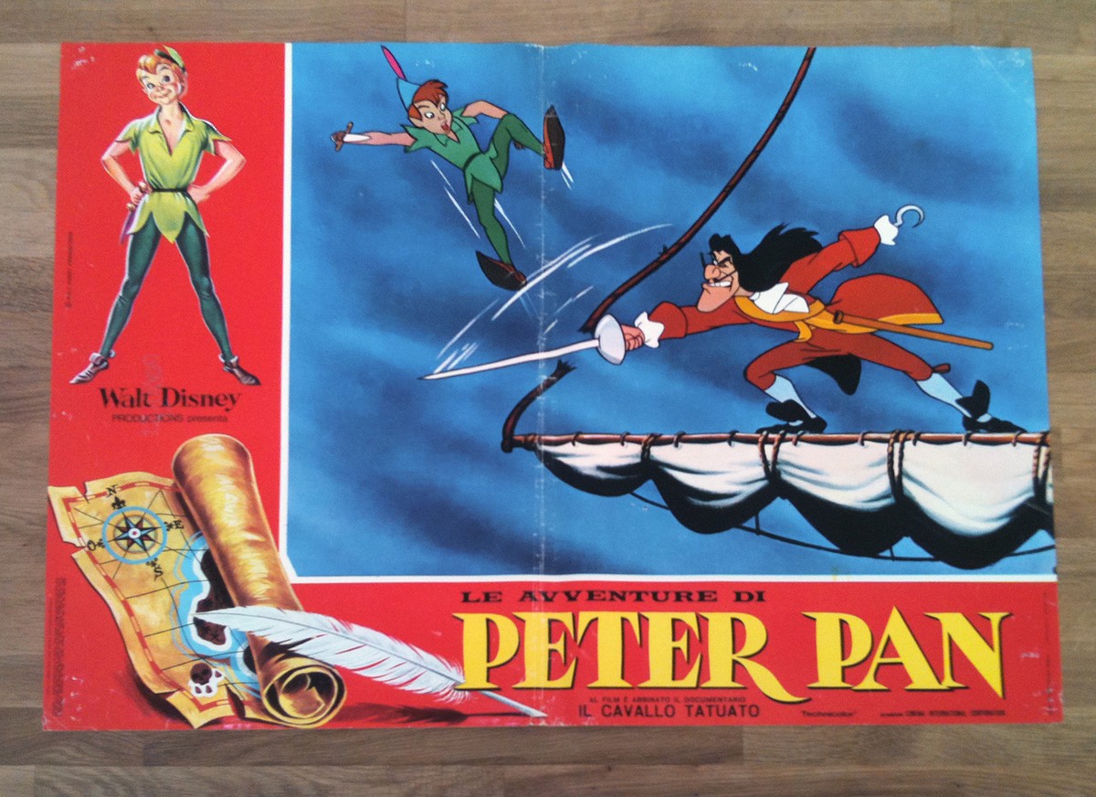 Peter Pan Poster 1953 Peter Pan (1953) Phone Wallpaper#fashion #style