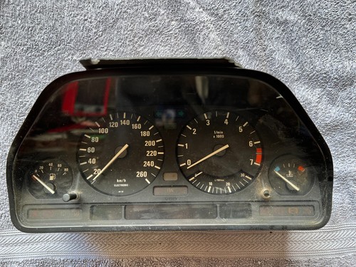BMW 5 series E34 Petrol instrument cluster speedo dashboard | eBay