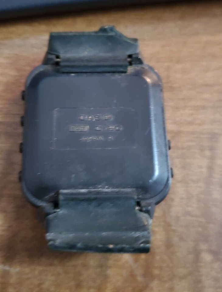 Casio C-60 Calculator watch Module 133 Vintage First Calculator Watch ...