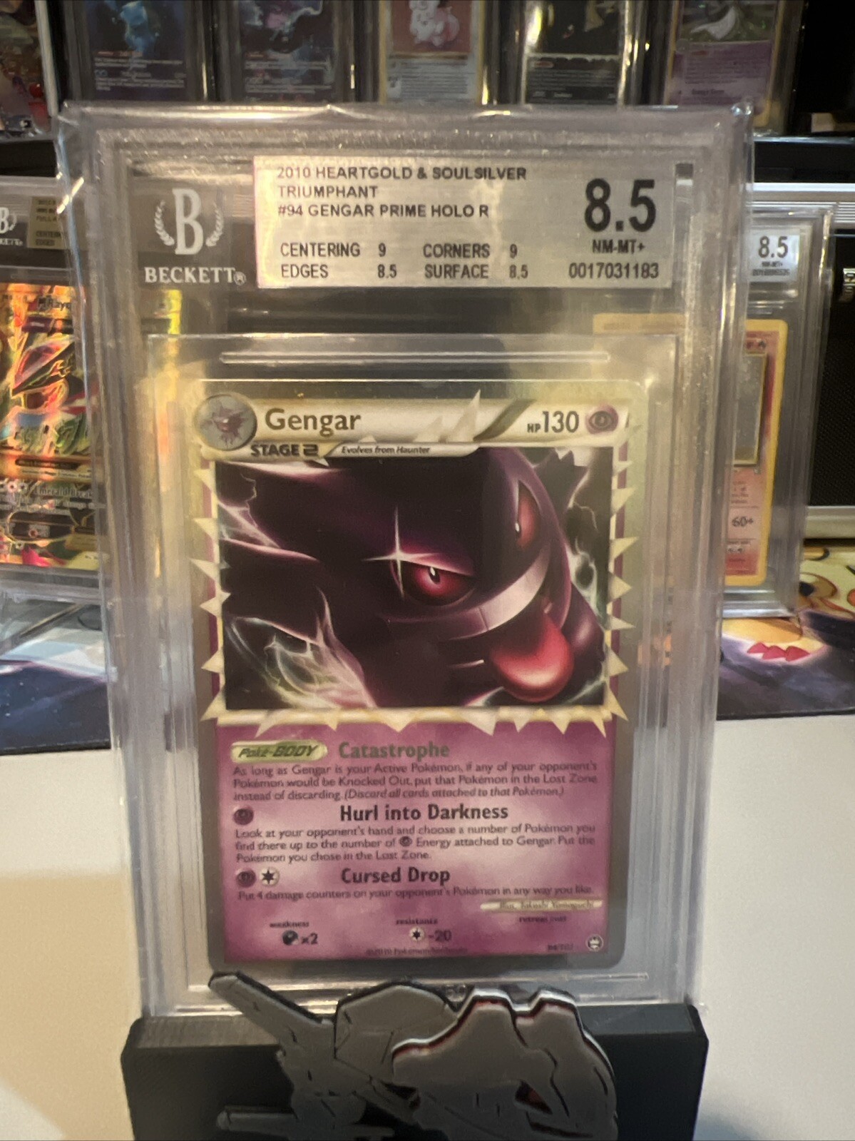 Pokémon TCG Gengar Prime Triumphant 94/102 Holo Rare BGS 8.5 PSA | eBay