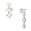 Swarovski Millenia Drop Earrings Asymmetrical Set White Rhodium 5602782 ...