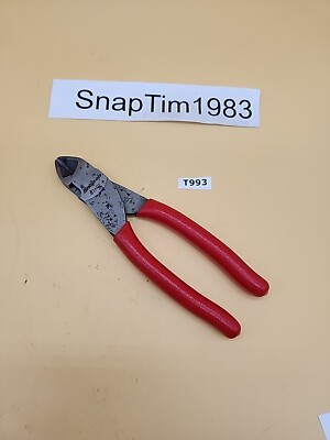 Snap On TOOLS 87ACF vector edge diagonal cutter RED USA | eBay