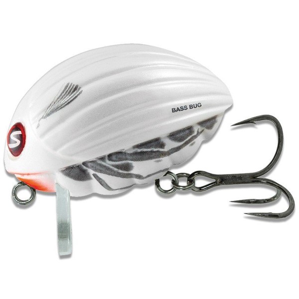 SALMO Fishing Lure Bass Bug Wake Bait 2 1/2" Frog Glow Bug Qug001 for ...