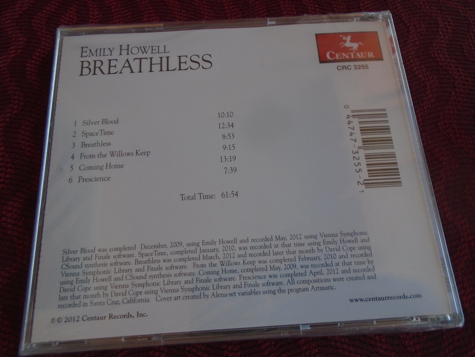Breathless by Howell, Emily (CD, 2013) for sale online | eBay