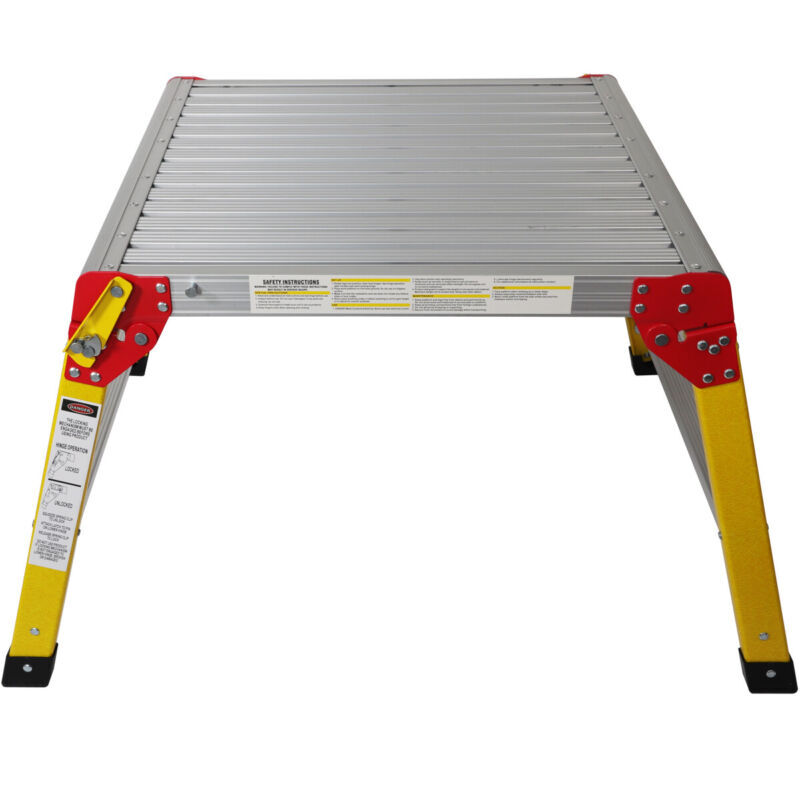 Excel Tools Fibreglass Work Bench Platform Heavy Duty Folding Hop Up ...