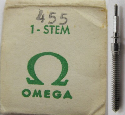 Omega 455 part for watch winding stem #401 | eBay