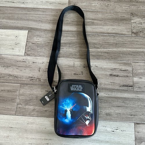 Star Wars Crossbody Bag Purse - Darth Vader & Luke Skywalker Lightsaber ...