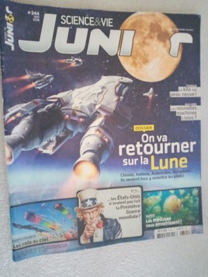 science et vie junior n°344 mai 2018 on va retourner sur la lune | eBay