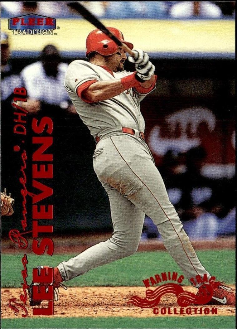 1999 Fleer Tradition - Lee Stevens #569W Warning Track for sale online ...