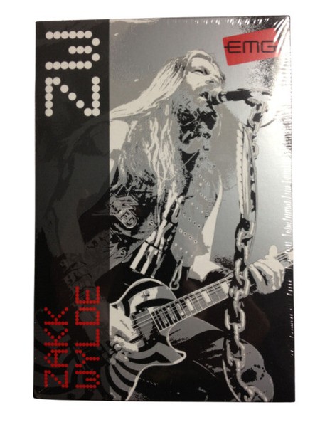 EMG ZW Zakk Wylde Signature Humbucker Guitar Pickup Set - Black for ...