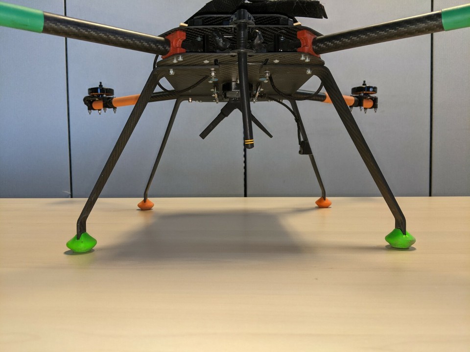 Heavy Duty Carbon Fiber Landing Gear Legs Skids Drones RC Planes UAV ...