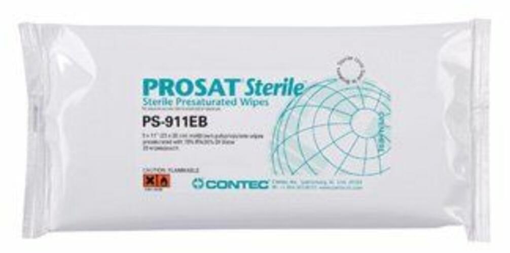 PROSAT Sterile PreSaturated Cleanroom Wipe (Sold as PK/30) | eBay