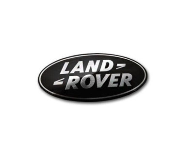 LAND RANGE ROVER EVOQUE BLACK AND SILVER FRONT GRILLE BADGE EMBLEM ...