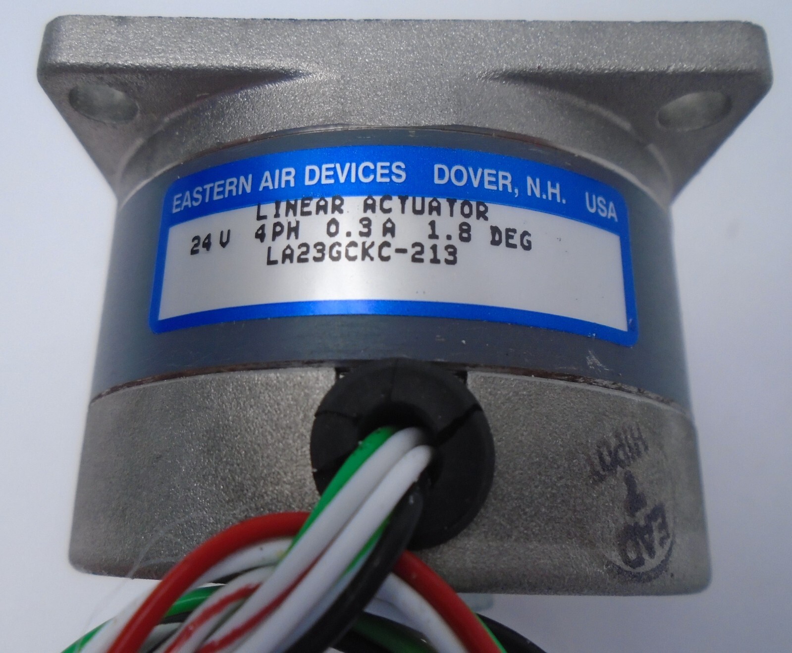 Eastern Air Devices Linear Actuator LA23GCKC - 213 1.8 Degree 24V M32 ...