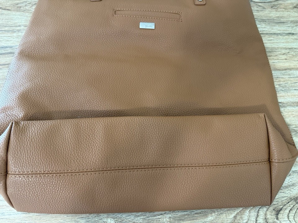 New ~ Jewell by Thirty One ~ Around Town Tote ~ Caramel Pebble ~ 18" x ...