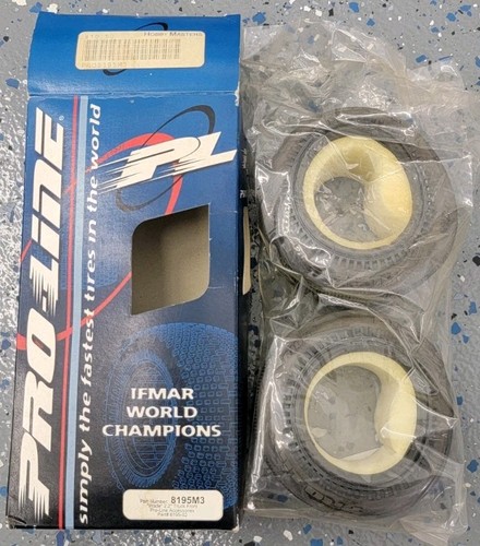 Vintage 2.2 Proline Edge 1/10 Rib Truck Tires RC10T T2 RC10GT Losi XXT ...