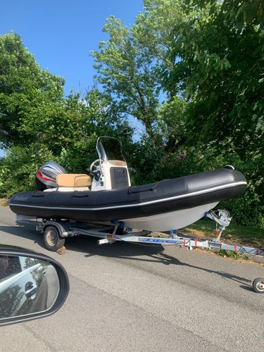 2021 Bombard/Xodiac Sunrider 5M Rib, Mariner 60 Outboard | eBay UK