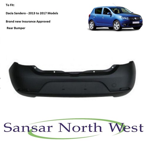For Dacia Sandero- Rear Bumper - 2013 to 2017 Models | eBay UK