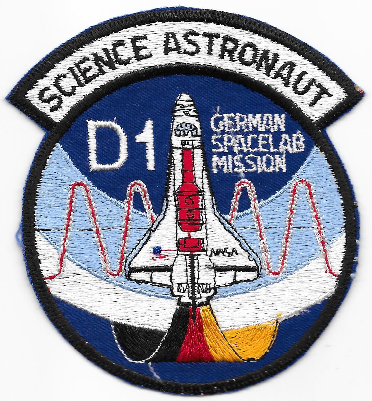 German Spacelab Mission Patch NASA National Aeronautics and Space ...