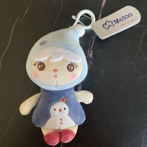 Metoo Mini Plush Weather Babydoll Bag Clip Style Snow, Snowman | eBay