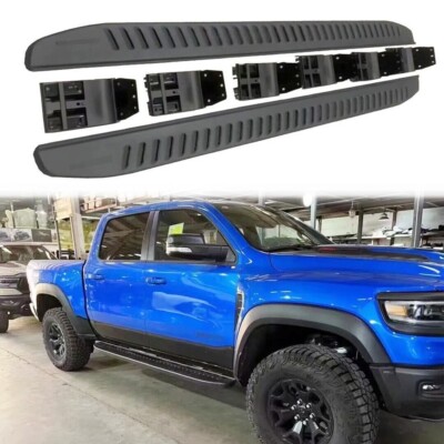 Running Board Side Step Pedals Nerf Bar Fits for Dodge RAM 1500 TRX ...