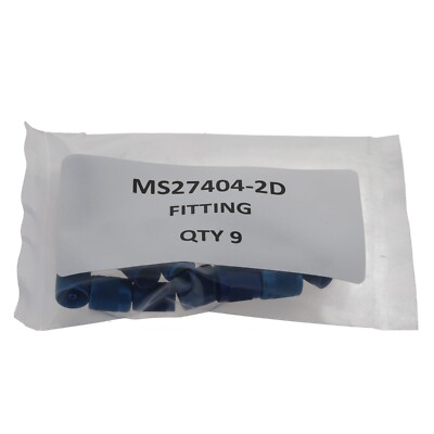 New Aircraft Hose Fitting P/N 471-2D, MS27404-2D - Pack of 9 | eBay