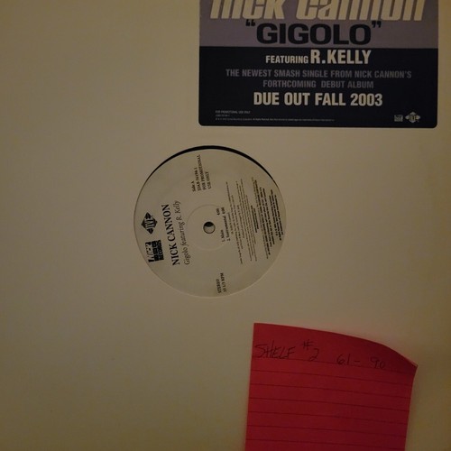 NICK CANNON R.KELLY - GIGOLO 12" - DJ Promo 2 Copies 1 Sleeve DOUBLES ...
