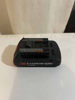 Bosch Litheon Slim Pack 18V Battery Model Bat609 Battery Only | eBay