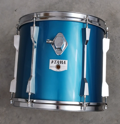TAMA ROCKSTAR DX TEAL BLUE 12" RACK TOM DRUM, JAPAN | eBay