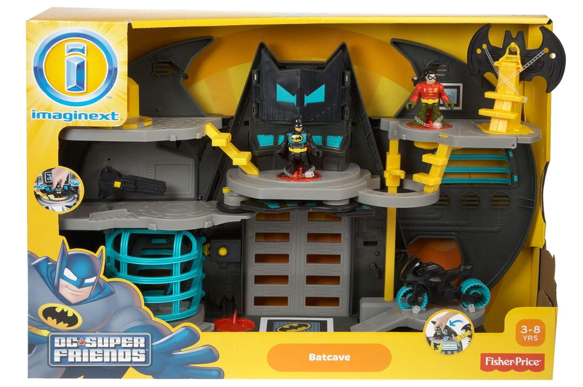 Imaginext Batcave Amazon Fisher Price | Imaginext DC Super Friends