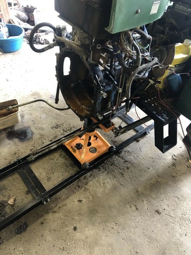 Heavy Duty Tractor Splitting Rails Two (2) Stands 10000 lbs each Made ...