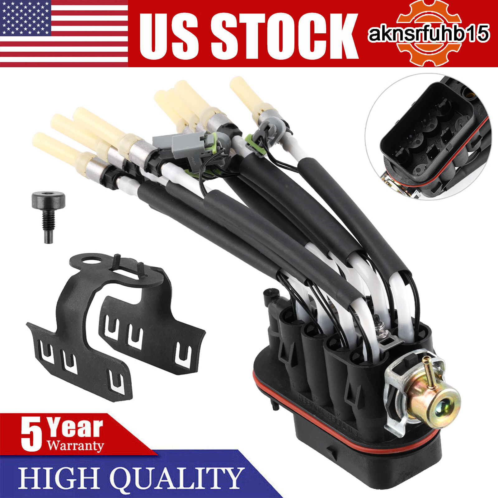 Fuel Spider Injector Set Fit 1996-2002 Chevrolet GMC 5.0L 5.7L FJ504 ...