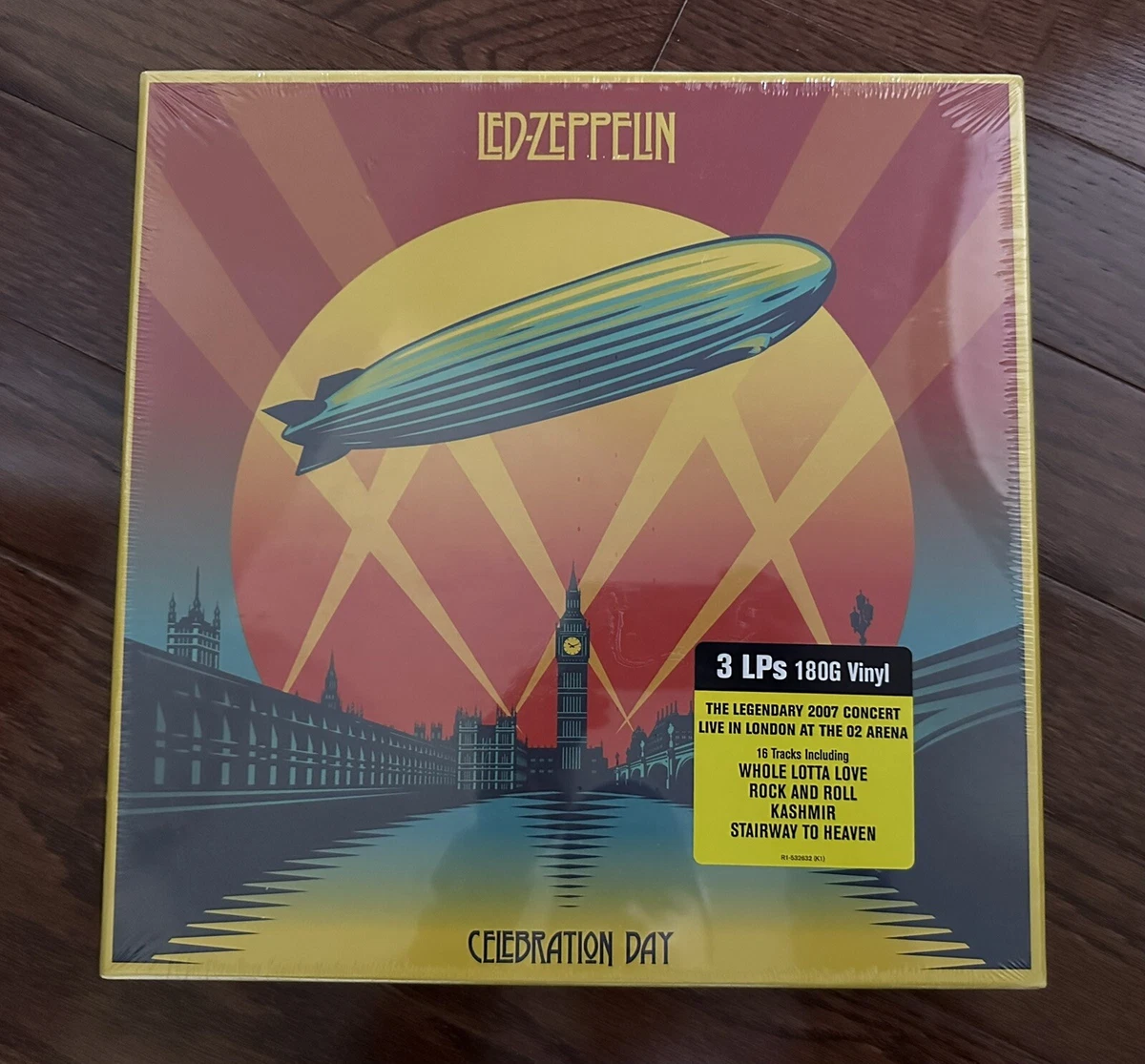 Led Zeppelin Celebration Day Album Cover