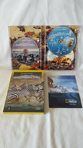 National Geographic GREAT MIGRATIONS Complete 3-DVD Set w/ Bonus ...