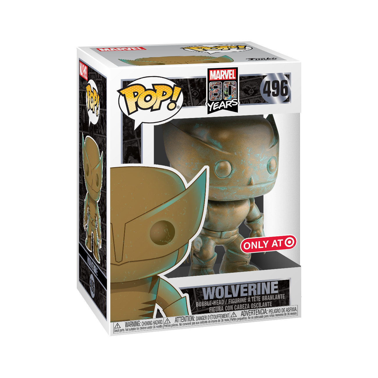 Funko Pop! Vinyl: Marvel - Wolverine (Patina) - Target (T) (Exclusive ...