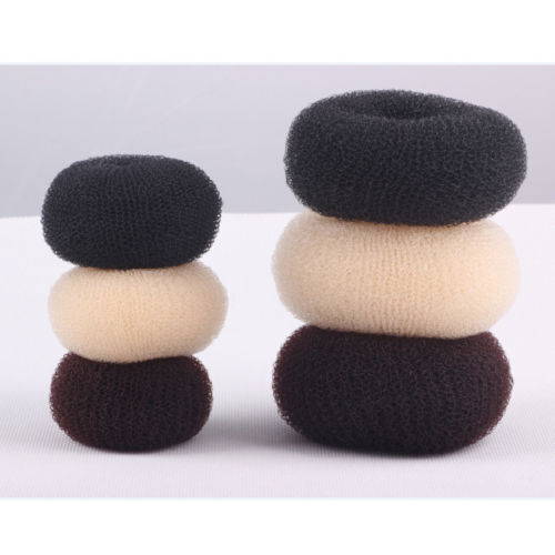 Magic Blonde Donut Women Hair Ring Bun Former Shaper Hair Styler Maker ...