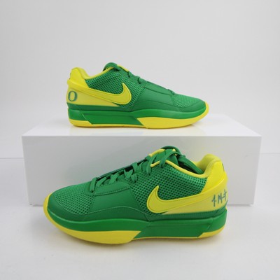 Oregon Ducks Nike Ja Basketball Shoe Men's Green/Yellow New | eBay