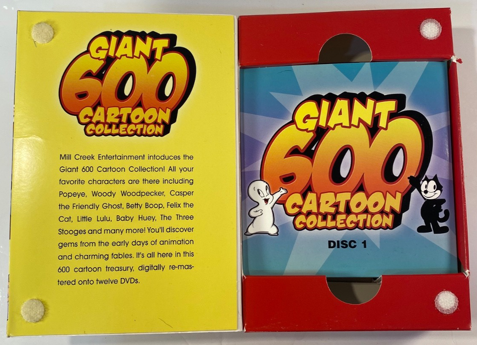 Giant 600 Cartoon Collection Previously Owned in Very Good Condition ...