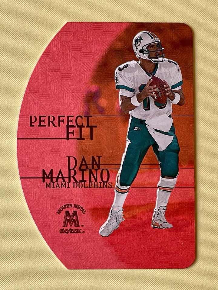 2000 FLEER SKYBOX - MOLTEN METAL - PERFECT FIT- DAN MARINO CARD # 22/25 ...