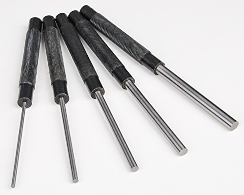 Fowler 52-500-300 Chrome Alloy Steel Extra Long Drive Pin Punch Set 8 ...