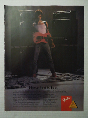 1989 FENDER STRAT Guitar HM Series Magazine Ad - Greg Howe | eBay