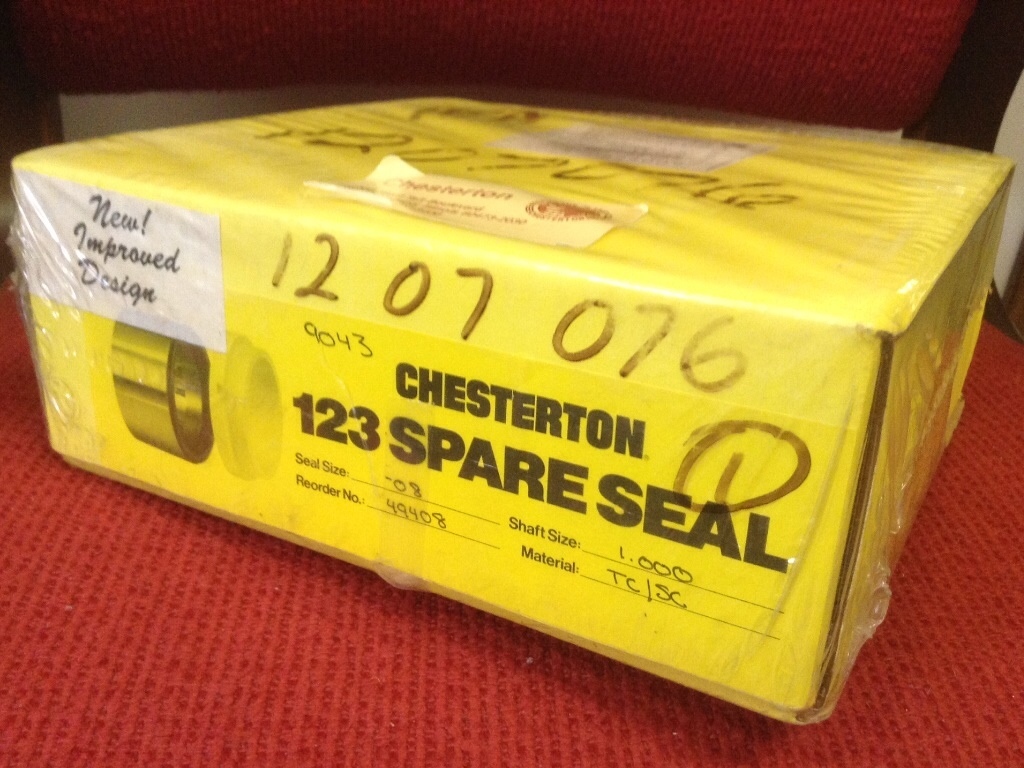 CHESTERTON - 123 Spare Seal - Size:-08 - Shaft Size:1.000 - NEW | eBay