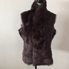 UGG Toscana Fur Shearling Vest Port Size M Medium Women's *Reversible ...