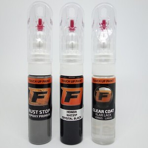 Touch up paint for HONDA NH731P CRYSTAL BLACK PEARL Pen Kit Brush | eBay