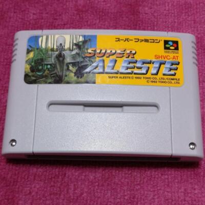 Nintendo Super Famicom SUPER ALESTE Space Megaforce shooting Game SFC ...
