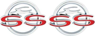 1962 Impala SS Quarter Panel Emblems Pair | eBay