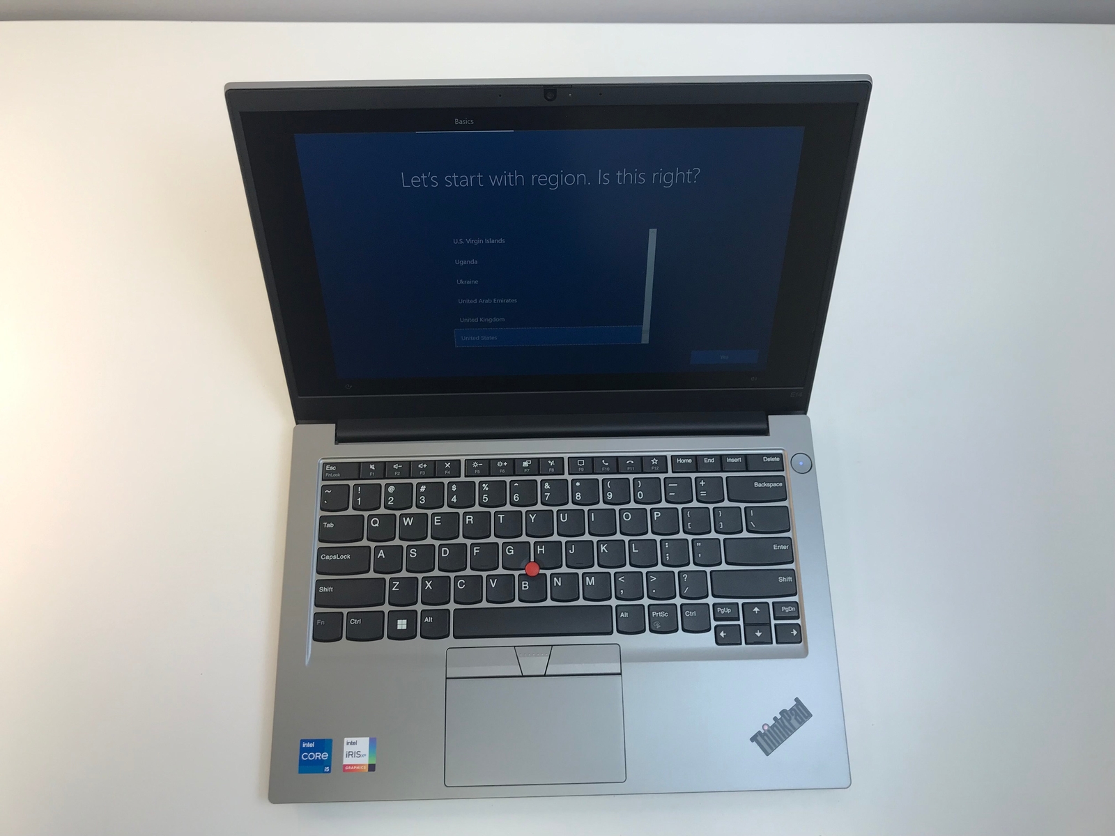 Lenovo ThinkPad E14 Gen 4 14" (256GB SSD, Intel Core i5 12th Gen., 4.40 ...
