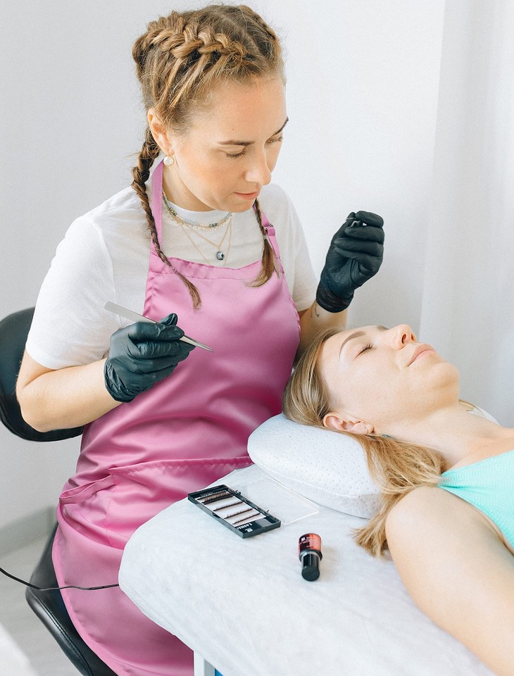 Light Pink Apron for Women with Pockets | Lightweight and Adjustable ...